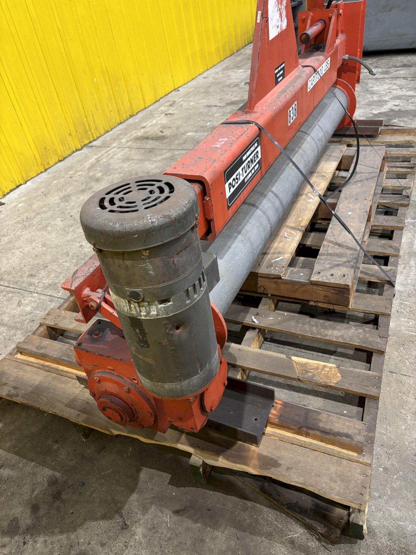 7000 LBS PARK IND MODEL 1-80-7D POWERED POSI-TURNER / LOAD ROTATOR ...