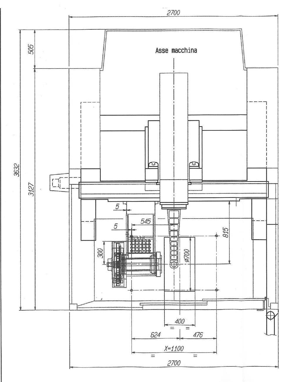 Used HSC 1100 CNC 5 axis For Sale D.01 16041 | Machine Hub
