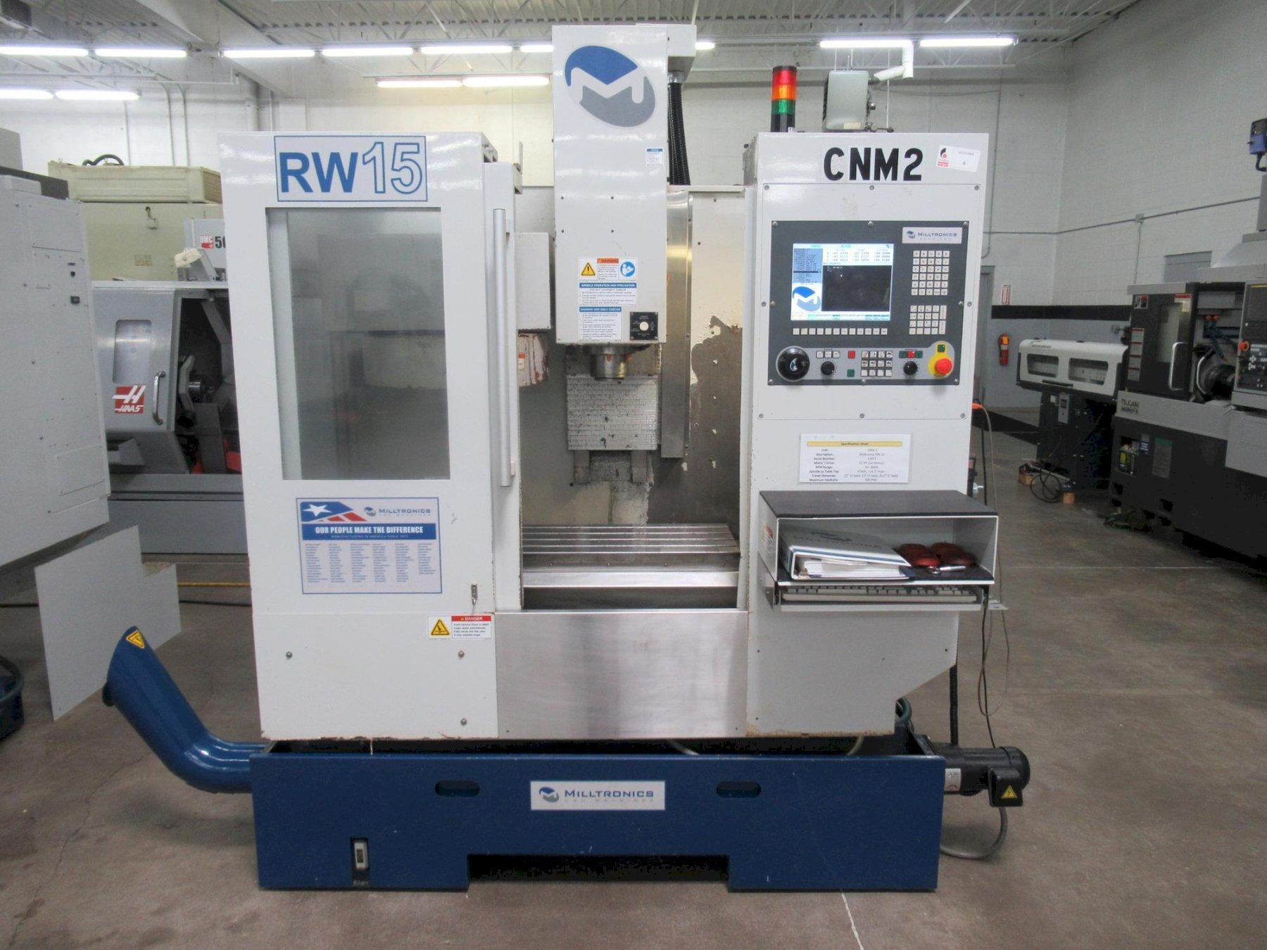 Used MILLTRONICS RW-15,2010,11071 For Sale Lot No.: 6 | Machine Hub