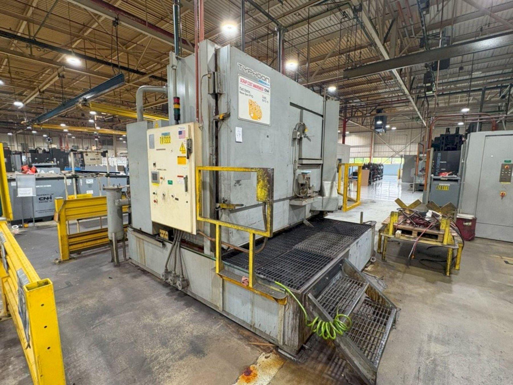 75″ x 60″ PROCECO MODEL #HD-75X60-E-6000-1-BO ROTARY TABLE PARTS WASHER ...