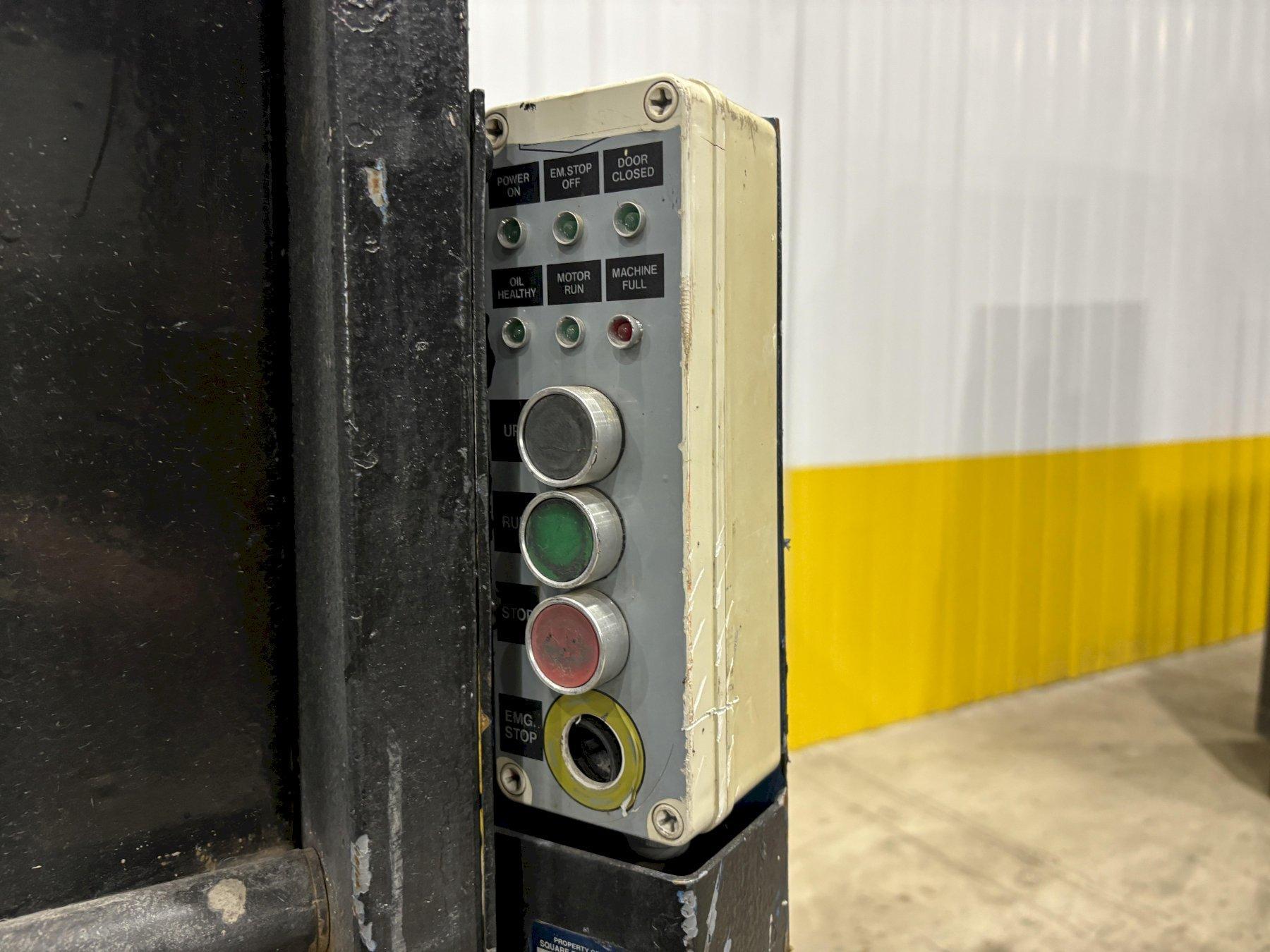 5 HP KENBAY CLYDESDALE ROTOPAC ROTARY ARM WASTE COMPACTOR: STOCK #21080