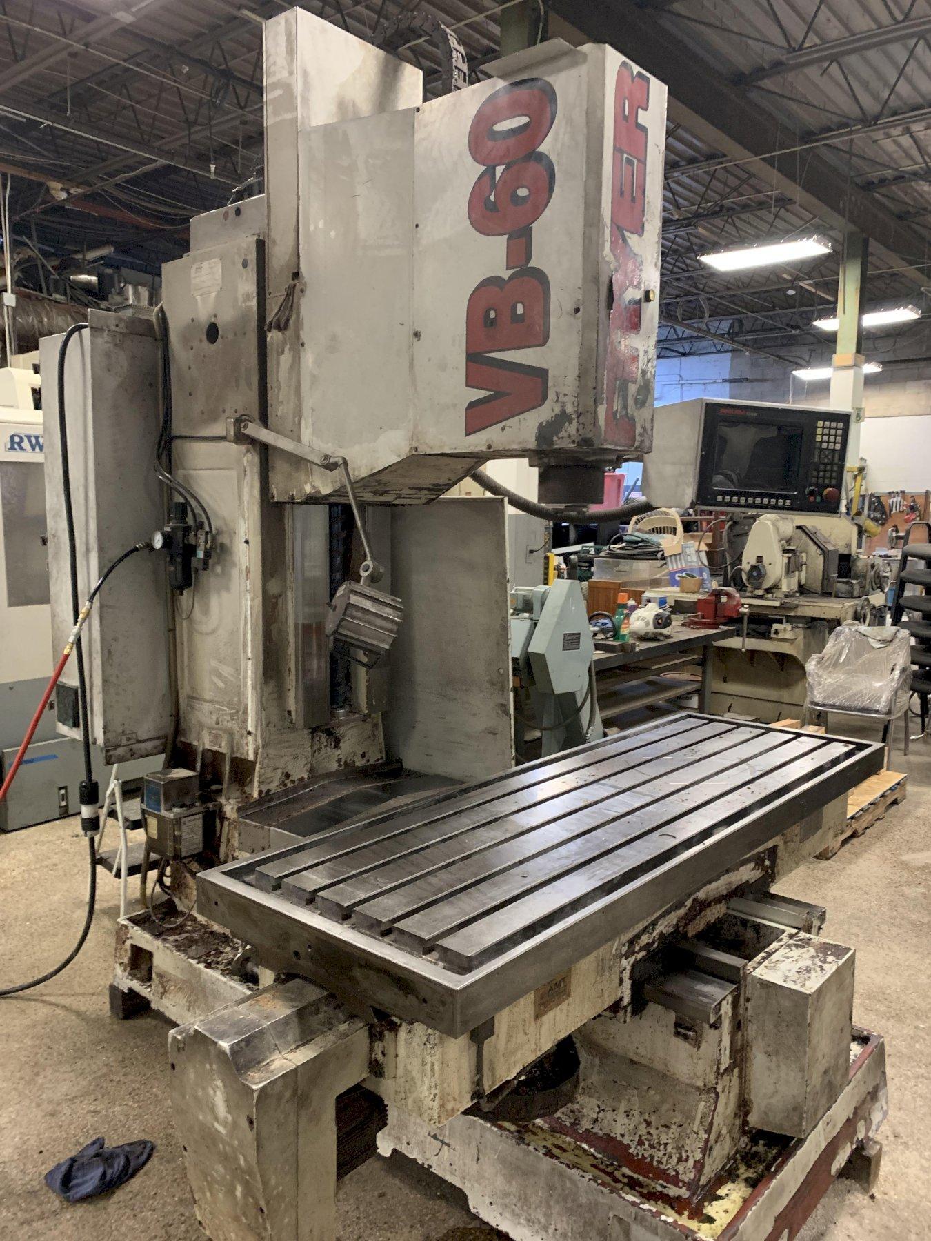 FRYER Model VB60 CNC Vertical Bed Milling Machine, S/N 60043. | AMC