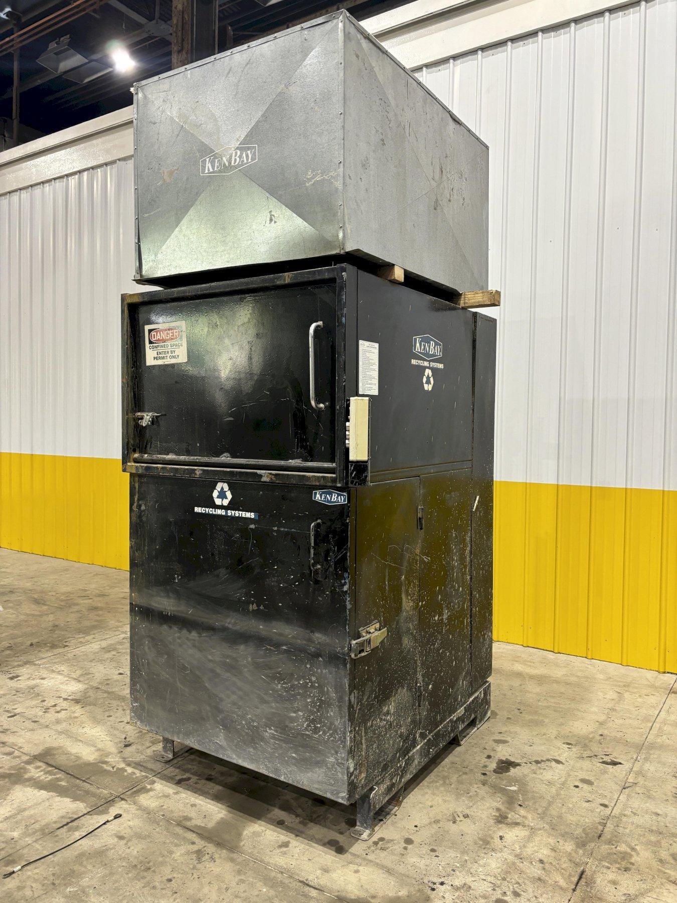 5 HP KENBAY CLYDESDALE ROTOPAC ROTARY ARM WASTE COMPACTOR: STOCK #21080